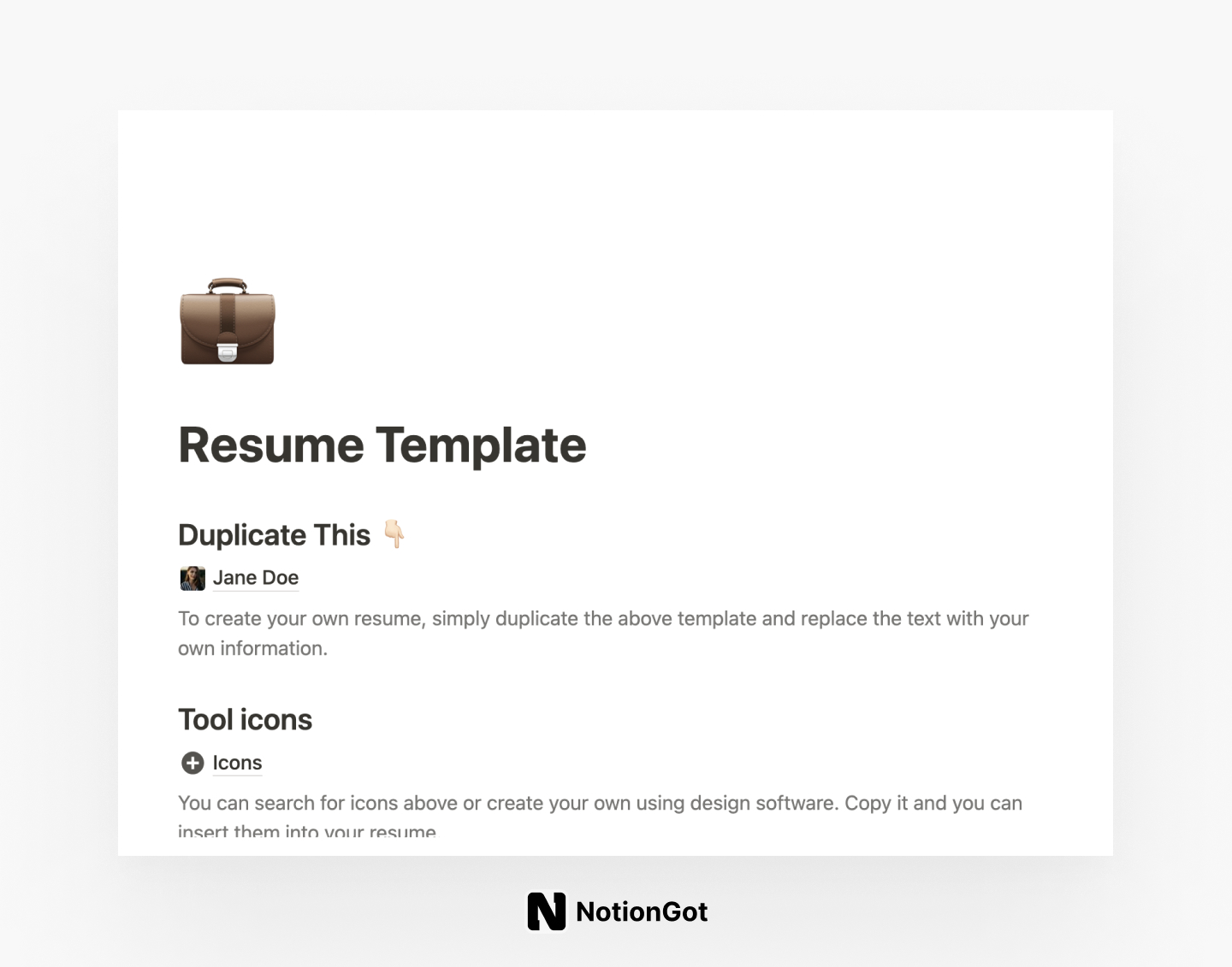20+ Notion Resume Templates for Job Seekers (FREE) - Best Notion ...