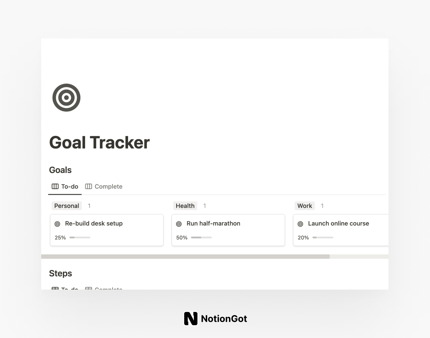 10+ Notion Goal Setting Templates - Best Notion Templates For Everyone ...