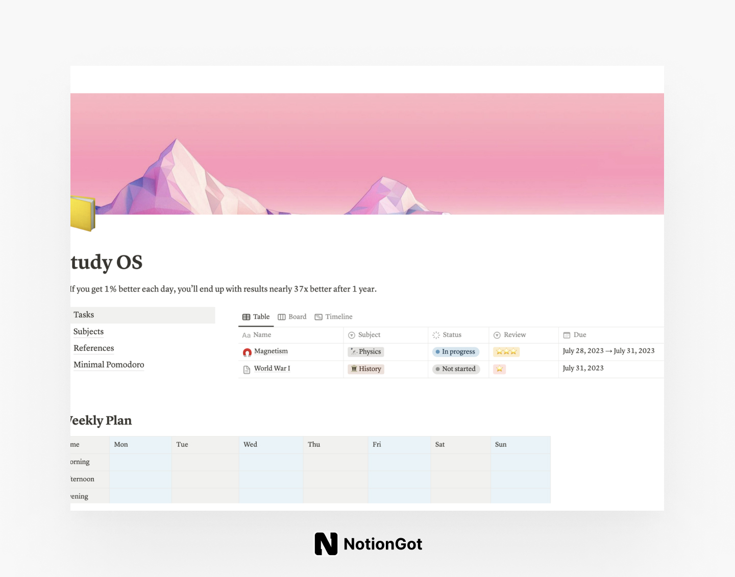 10+ Notion Student Templates for Study and Education - Best Notion ...