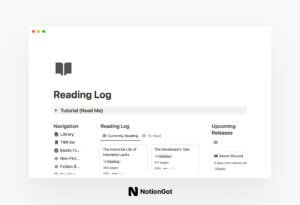 10+ Best and Free Notion Templates for Book Lovers and Reading List