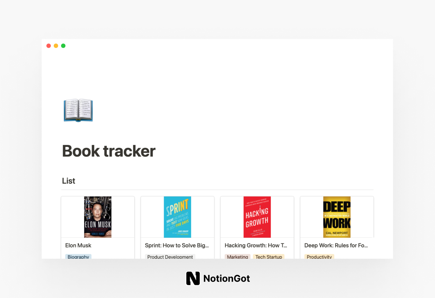 10+ Best and Free Notion Templates for Book Lovers and Reading List
