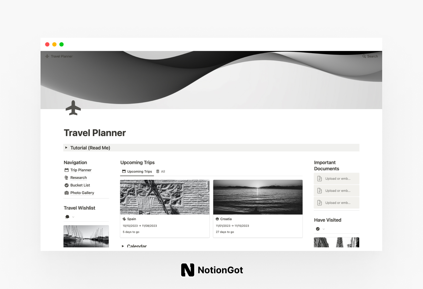 10+ Free and Useful Notion Travel Planner Templates - Best Notion ...
