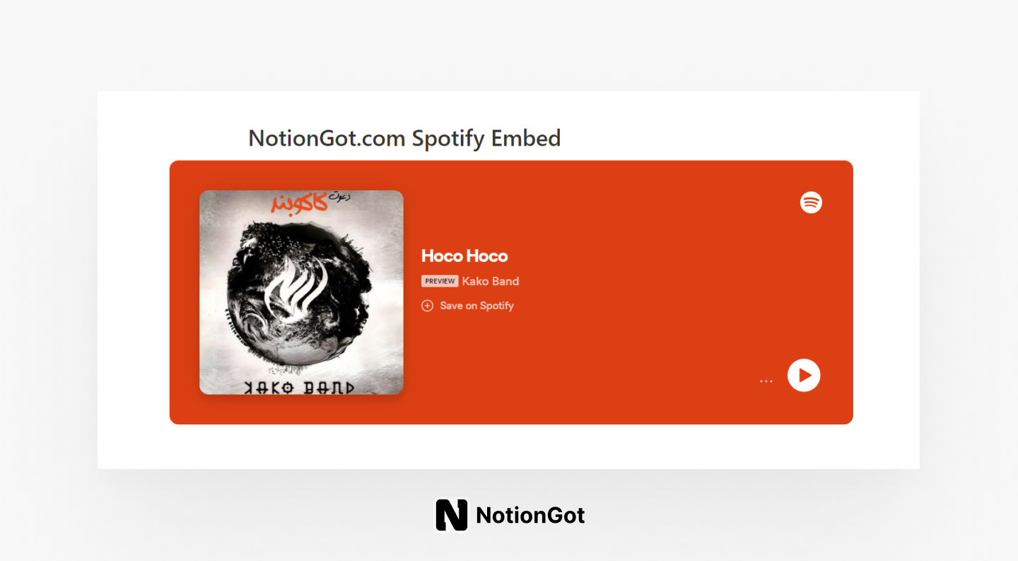 How to Embed Spotify in Notion - Best Notion Templates For Everyone and ...