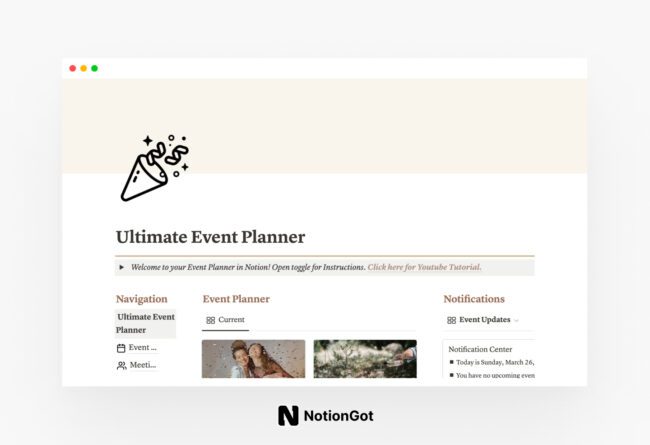 20+ Notion Templates for Event Planning - Best Notion Templates For ...