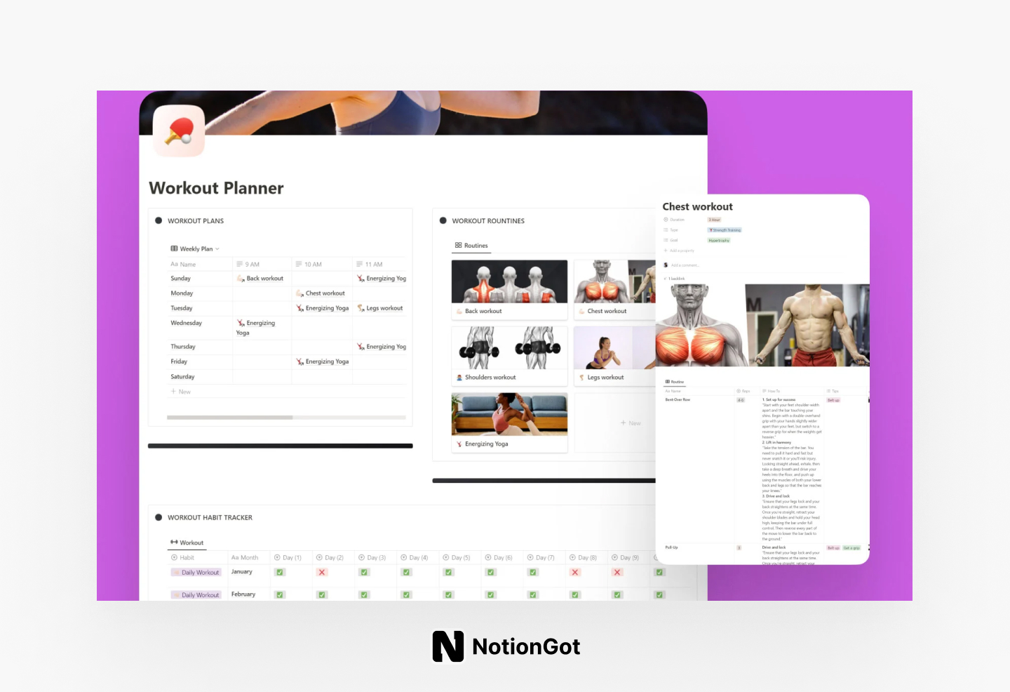 30 Notion Templates for Fitness and Health Tracking - Best Notion ...