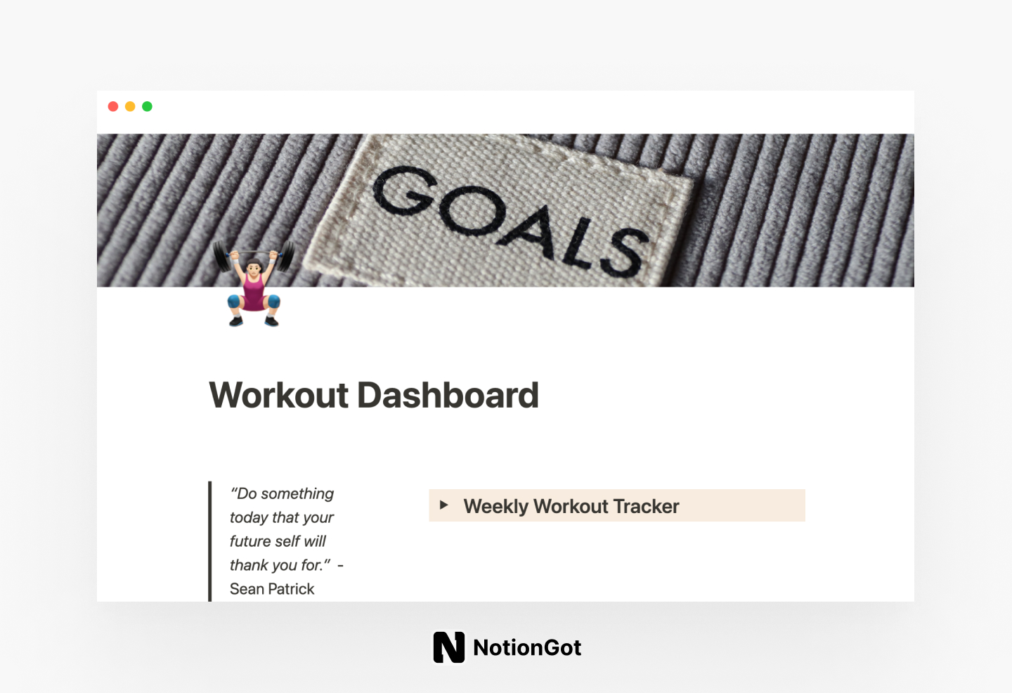 30 Notion Templates for Fitness and Health Tracking - Best Notion ...