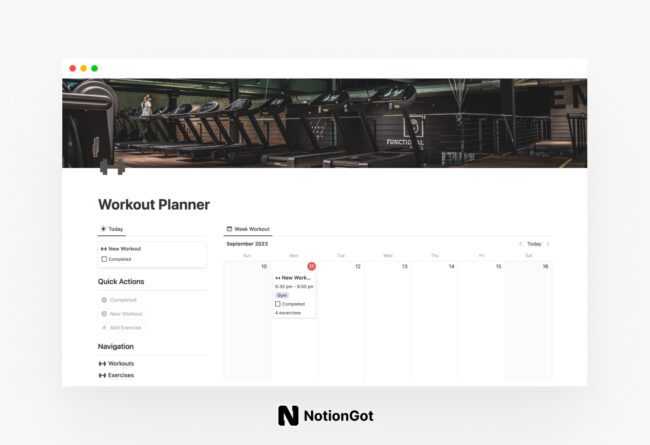30 Notion Templates for Fitness and Health Tracking - Best Notion ...