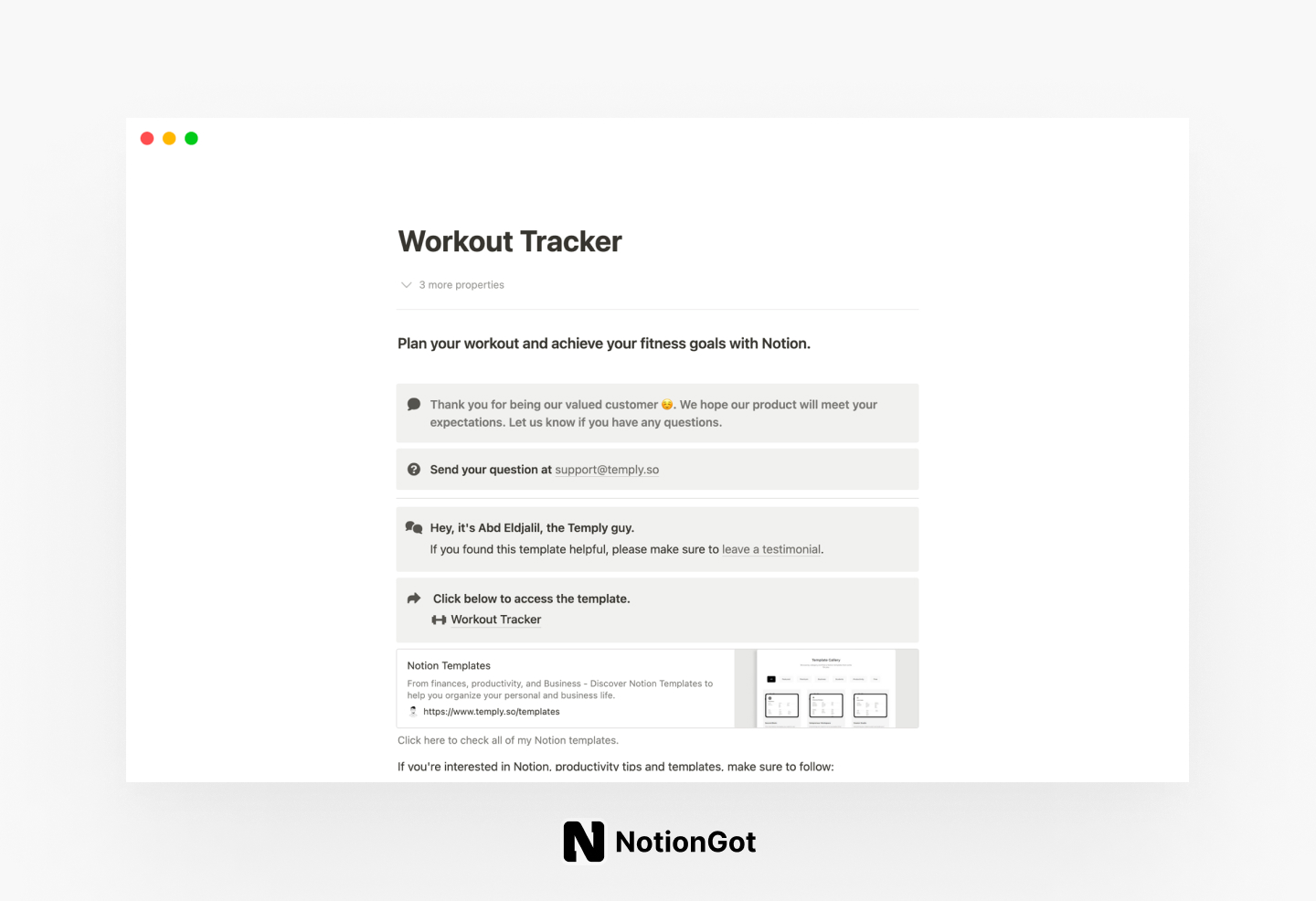 30 Notion Templates for Fitness and Health Tracking - Best Notion ...