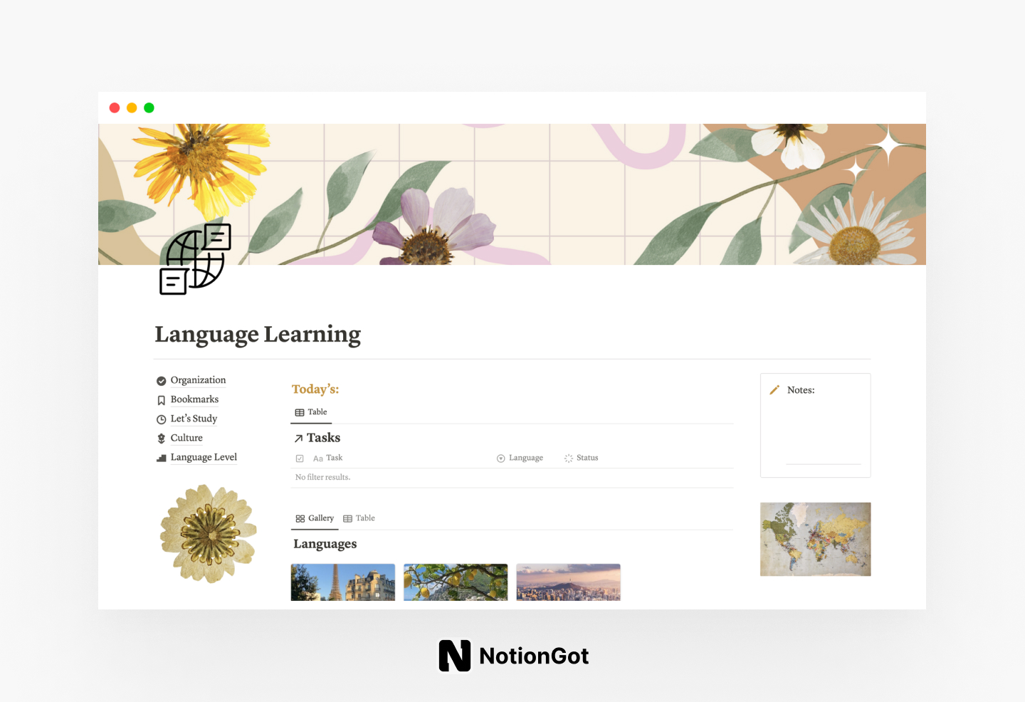 10+ Notion Templates for Language Learning - Best Notion Templates For ...