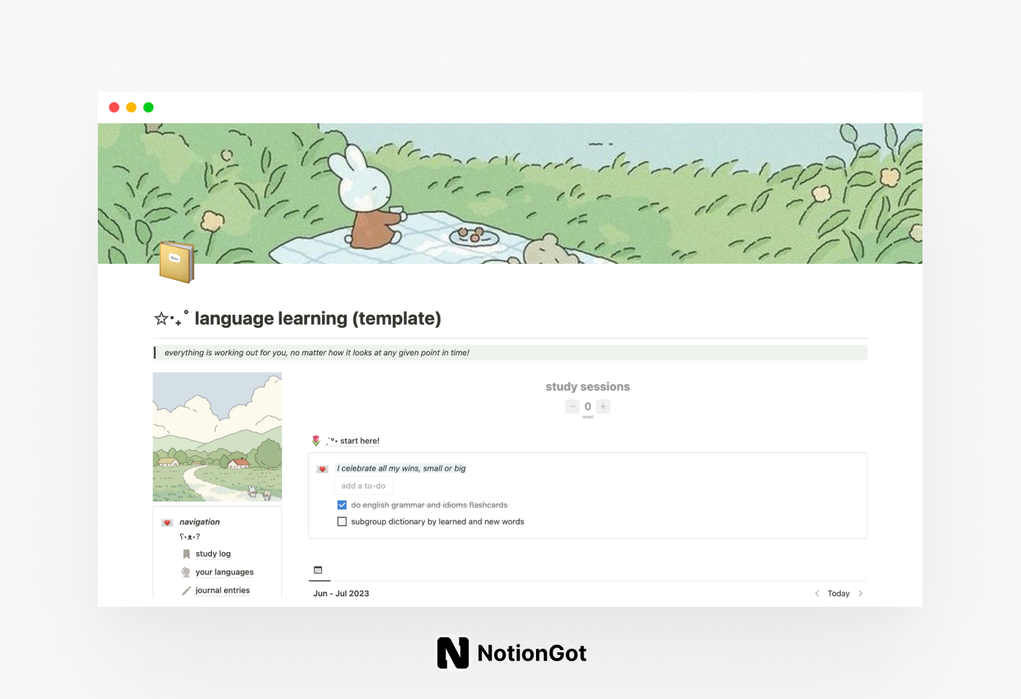 10+ Notion Templates for Language Learning - Best Notion Templates For ...