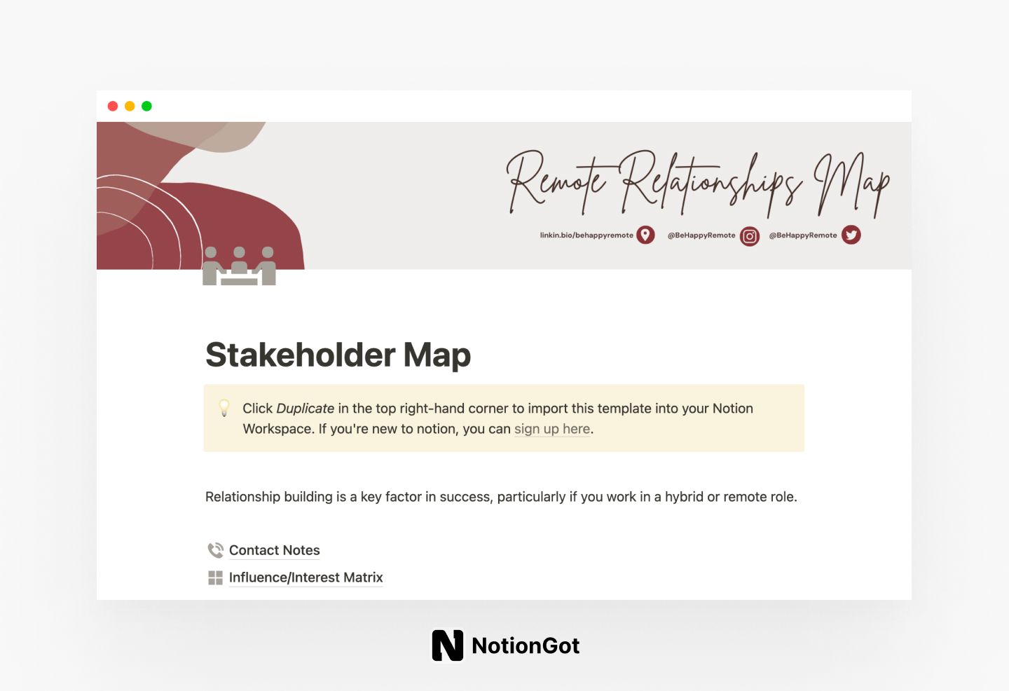 10+ Notion Templates for Remote Work Productivity - Best Notion ...
