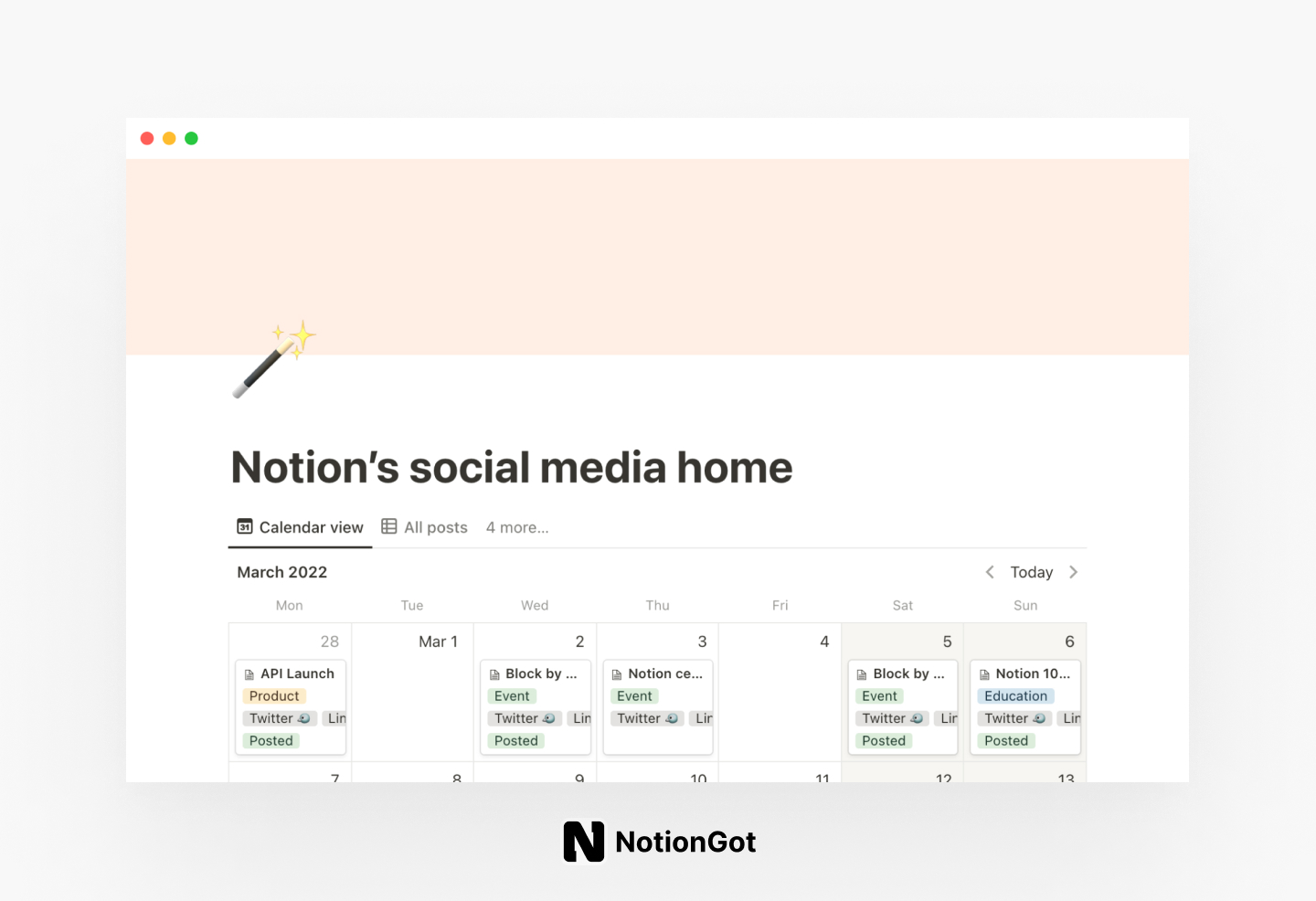 20+ Notion Templates for Social Media Management - Best Notion ...