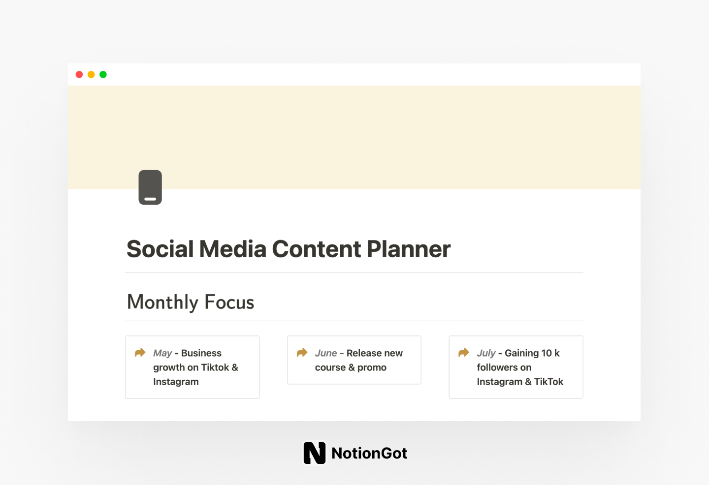 20+ Notion Templates for Social Media Management - Best Notion ...