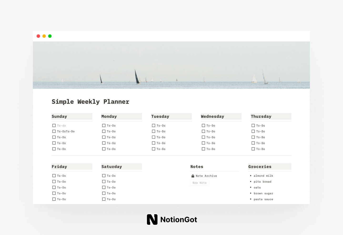 10+ Notion Templates for Weekly Planning - Best Notion Templates For ...