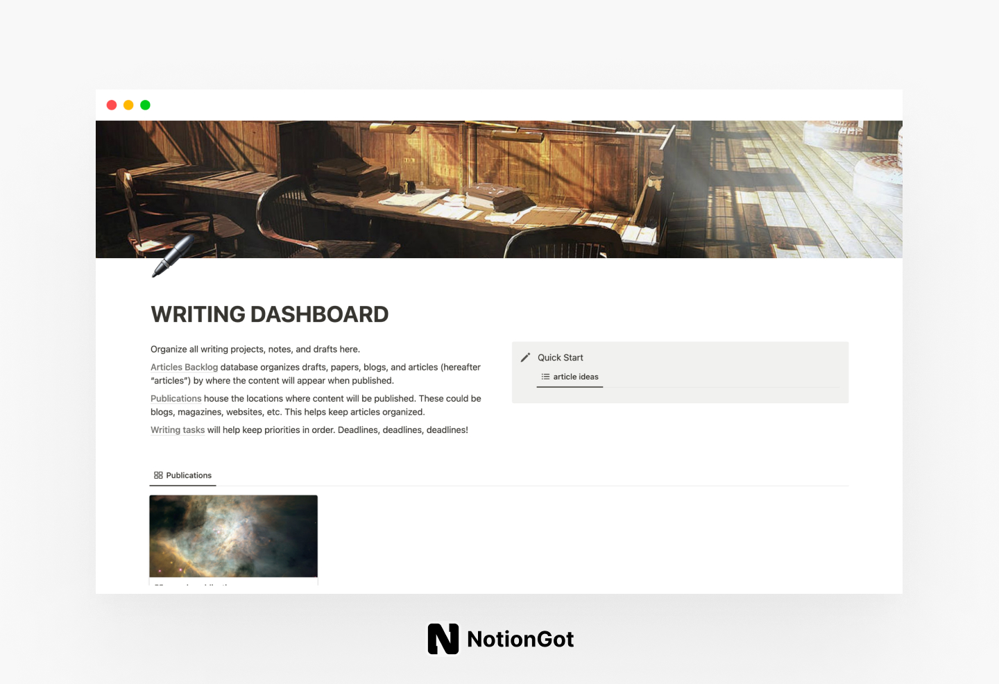 10+ Notion Templates for Writers - Best Notion Templates For Everyone ...