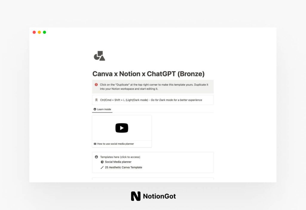20+ Creative Projects Notion Templates - Best Notion Templates For ...