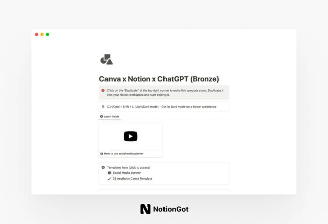 20+ Creative Projects Notion Templates - Best Notion Templates For ...