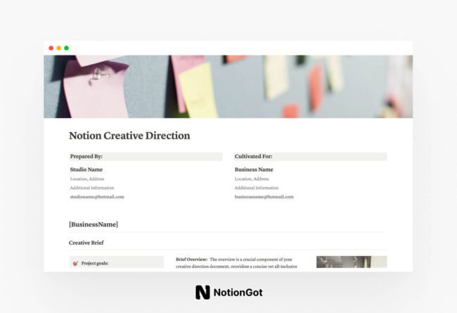 20+ Creative Projects Notion Templates - Best Notion Templates For ...