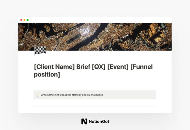 20+ Creative Projects Notion Templates - Best Notion Templates For ...