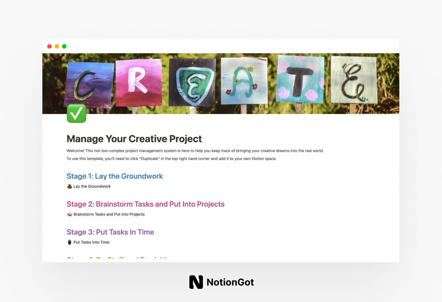 20+ Creative Projects Notion Templates - Best Notion Templates For ...
