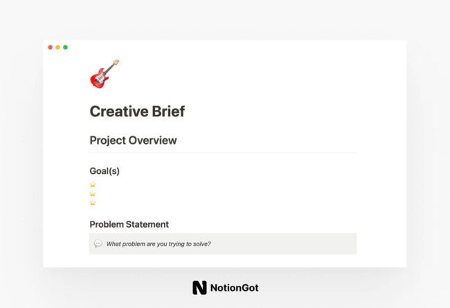 20+ Creative Projects Notion Templates - Best Notion Templates For ...