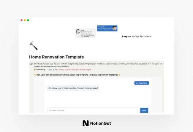 20+ Best & Free Home Renovation Notion Templates - Best Notion ...