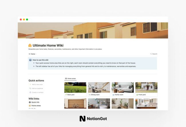 20+ Best & Free Home Renovation Notion Templates - Best Notion ...