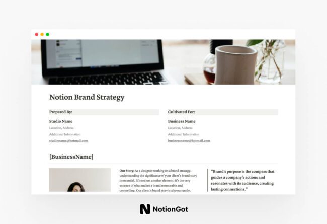 40+ Best & Free Notion Branding Templates and Brand Guidelines - Best ...