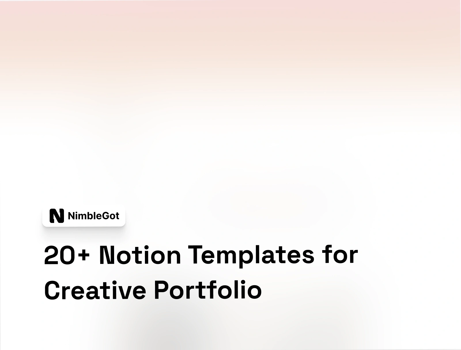 20+ Notion Templates for Creative Portfolio - Best Notion Templates For ...