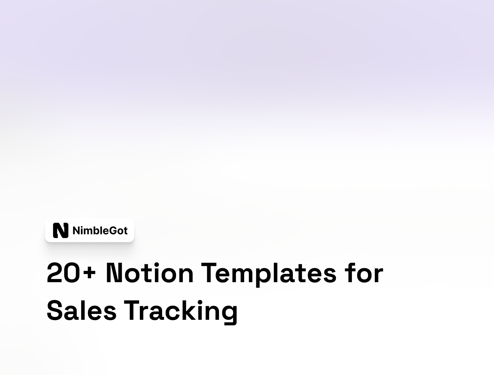 20 Notion Templates For Sales Tracking Best Notion Templates For